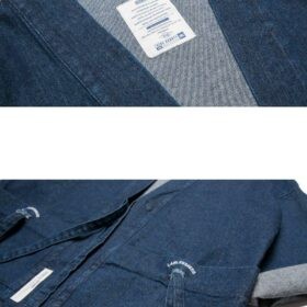 Blue Denim Streetwear Noragi